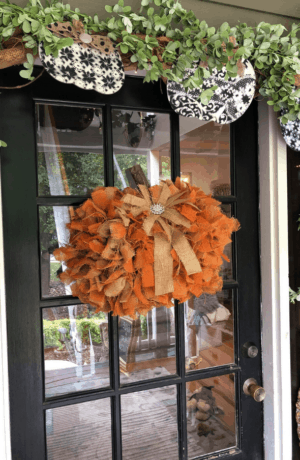 38 Cheap & Easy Dollar Tree Fall Wreaths For Front Door - I Luve It