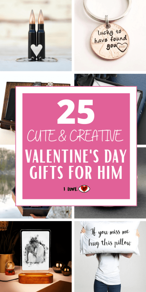 25 Cute & Creative Valentine’s Day Gifts for Him - I Luve It