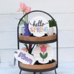 55 Beautiful Tiered Tray Spring Decor Ideas For the Home - I Luve It