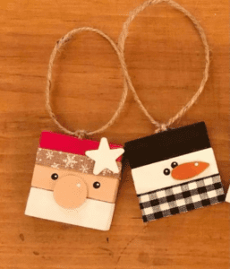 30 Dollar Tree Jenga Blocks Christmas Crafts - I Luve It