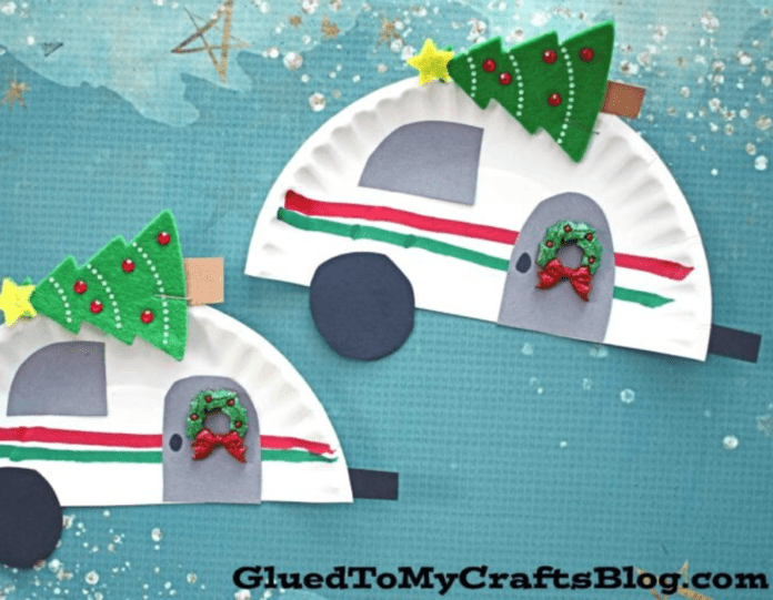 30 Easy Paper Plates Christmas Crafts For Kids - I Luve It
