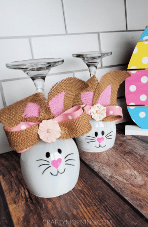 52 Easy DIY Easter Bunny Crafts For Adults and Kids - I Luve It