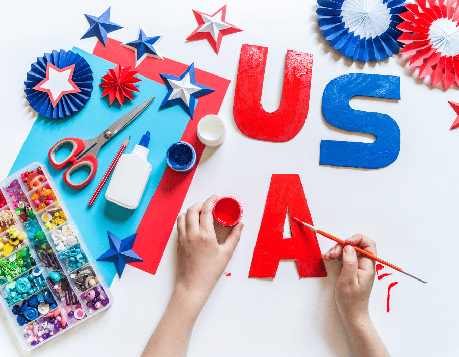 10 Patriotic Fun and Easy 4th of July Crafts For Kids - I Luve It