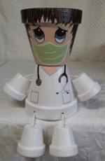 37 Cute and Creative Clay Pot People Crafts - I Luve It