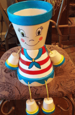 37 Cute and Creative Clay Pot People Crafts - I Luve It