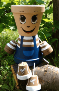 37 Cute and Creative Clay Pot People Crafts - I Luve It