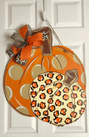 35 Best Door Hanger Fall Wreaths For Front Door - I Luve It