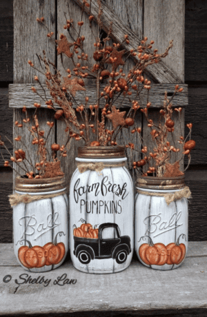 27 Stunning Mason Jar Diy Fall Crafts I Luve It