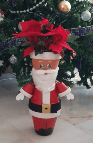 29 Easy To Make DIY Christmas Clay Pot Crafts - I Luve It