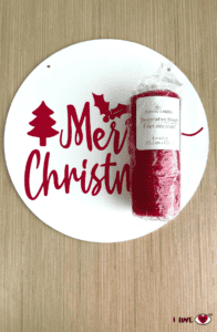 Easy To Make Dollar Tree DIY Christmas Wood Sign - I Luve It