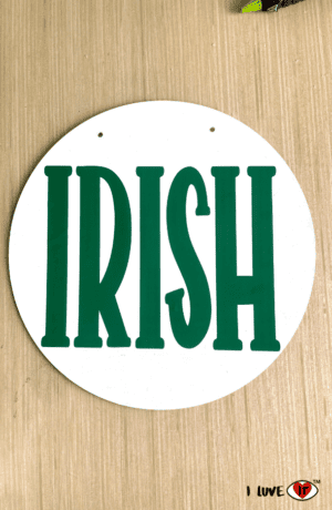 Dollar Tree DIY Irish St. Patrick's Day Wreath - I Luve It