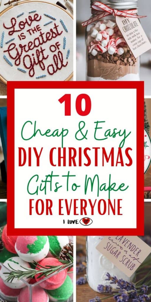 10 DIY Christmas Gifts To Make This Holiday Season Special - I Luve It