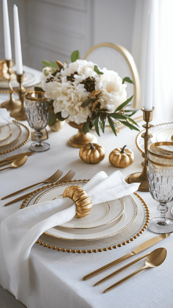 12 Elegant Thanksgiving Table Settings to Impress Your Guests - I Luve It