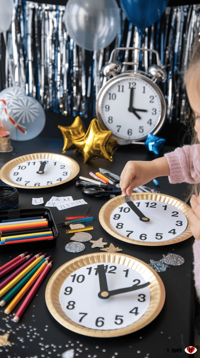 10 Fun and Easy New Year’s Eve Crafts for Kids - I Luve It