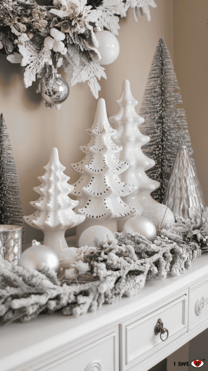 17 Stunning Entry Table Christmas Decor Ideas to Wow Your Guests - I ...