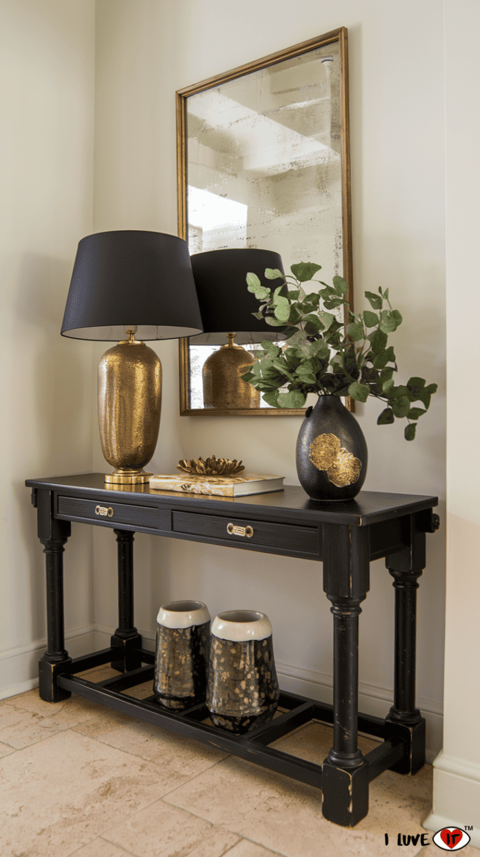 17 Stylish Entryway Table Decor Ideas for a Welcoming Home - I Luve It