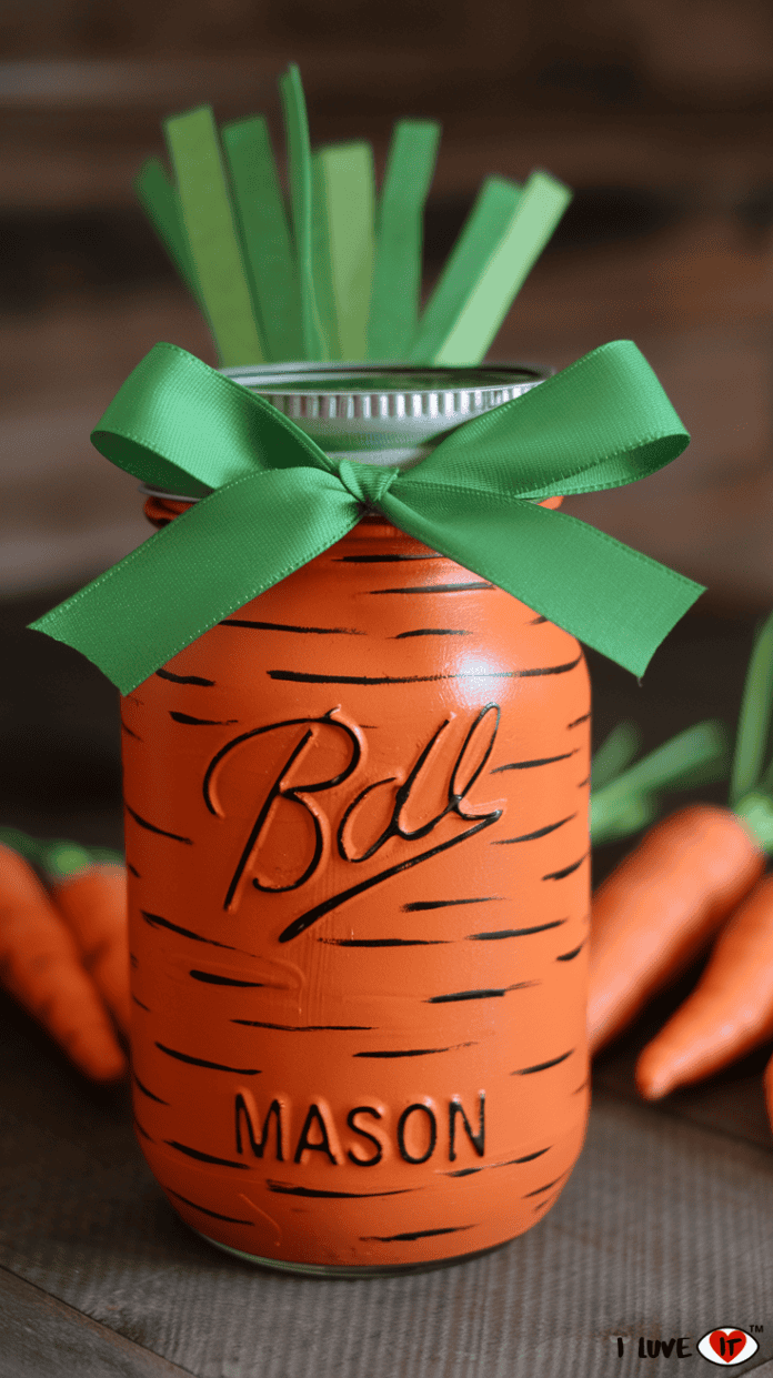 10 Mason Jar Easter Crafts to Brighten Your Spring Celebrations - I Luve It