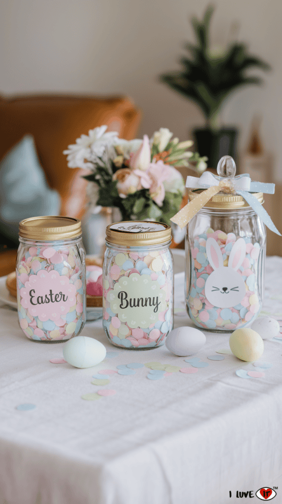 10 Mason Jar Easter Crafts to Brighten Your Spring Celebrations - I Luve It