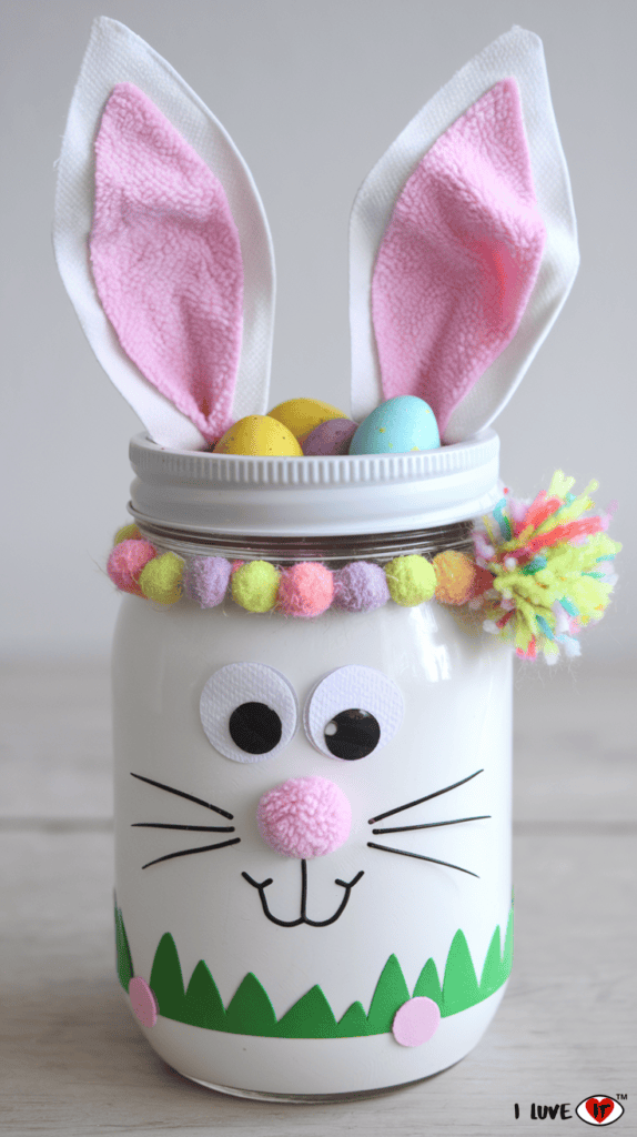 10 Mason Jar Easter Crafts to Brighten Your Spring Celebrations - I Luve It