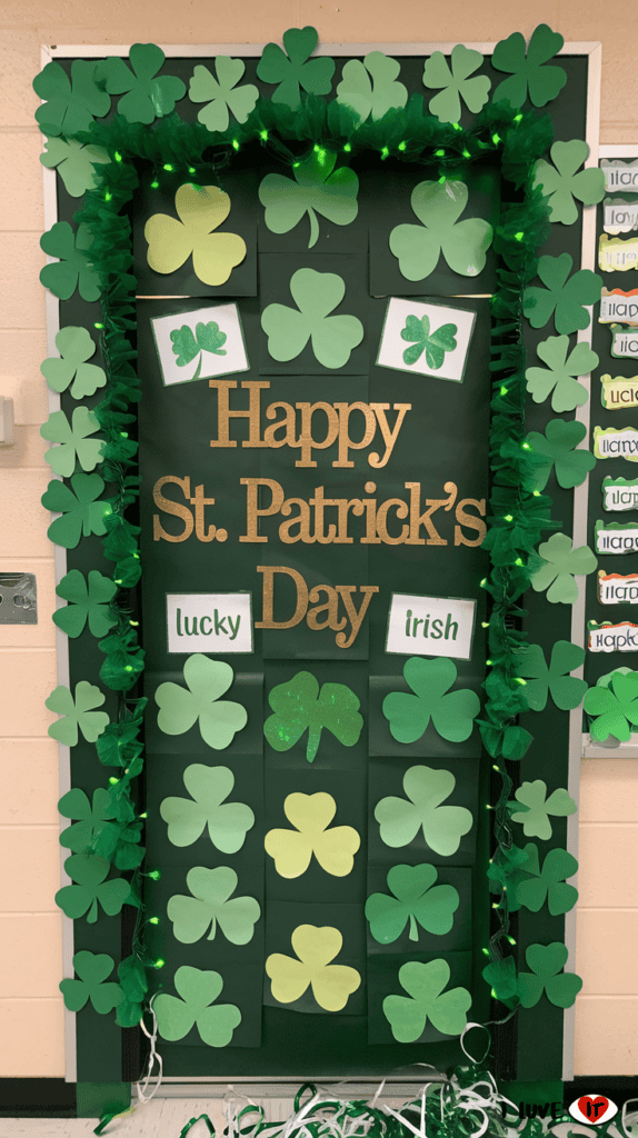 10 Creative DIY St. Patrick’s Day Classroom Door Decorations - I Luve It