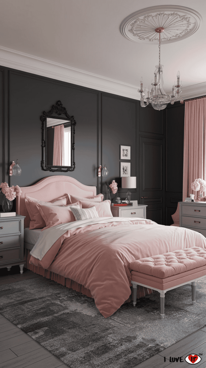 31 Pink and Grey Room Ideas for Every Style - I Luve It