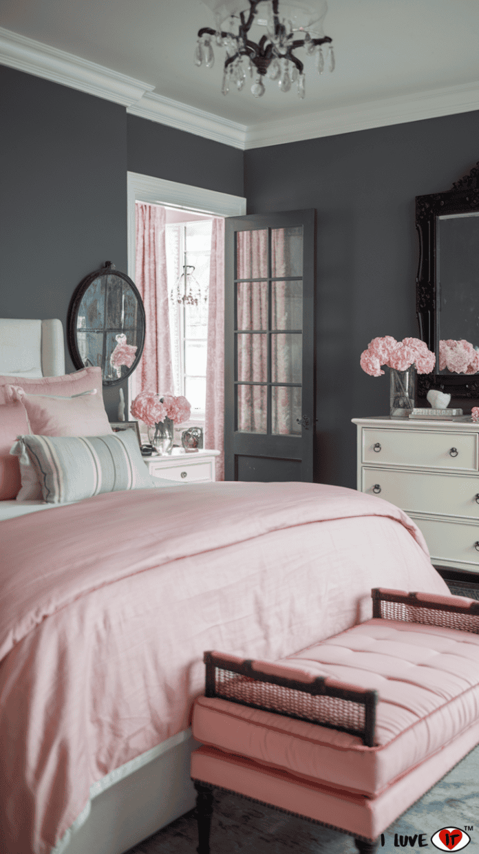 31 Pink and Grey Room Ideas for Every Style - I Luve It