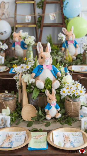 37 Peter Rabbit Baby Shower Ideas for a Charming Celebration - I Luve It