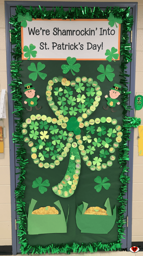 10 Creative DIY St. Patrick’s Day Classroom Door Decorations - I Luve It