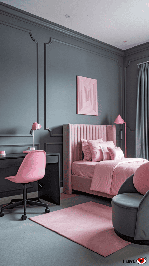 31 Pink and Grey Room Ideas for Every Style - I Luve It