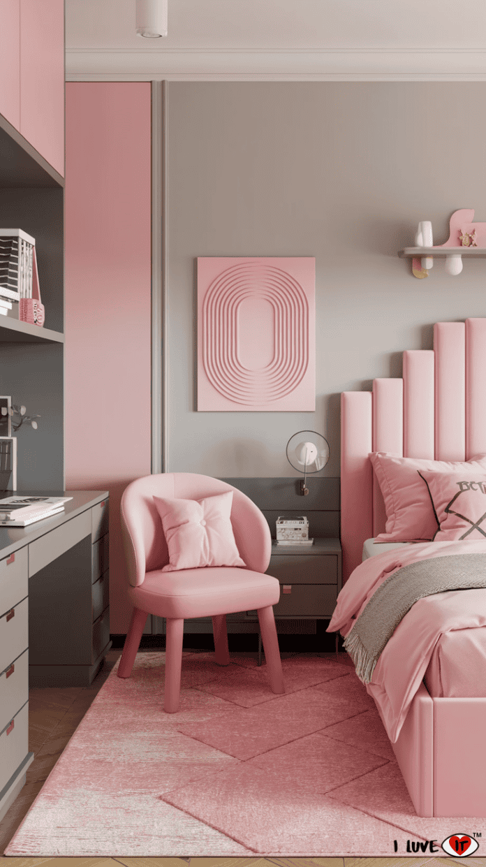 31 Pink and Grey Room Ideas for Every Style - I Luve It