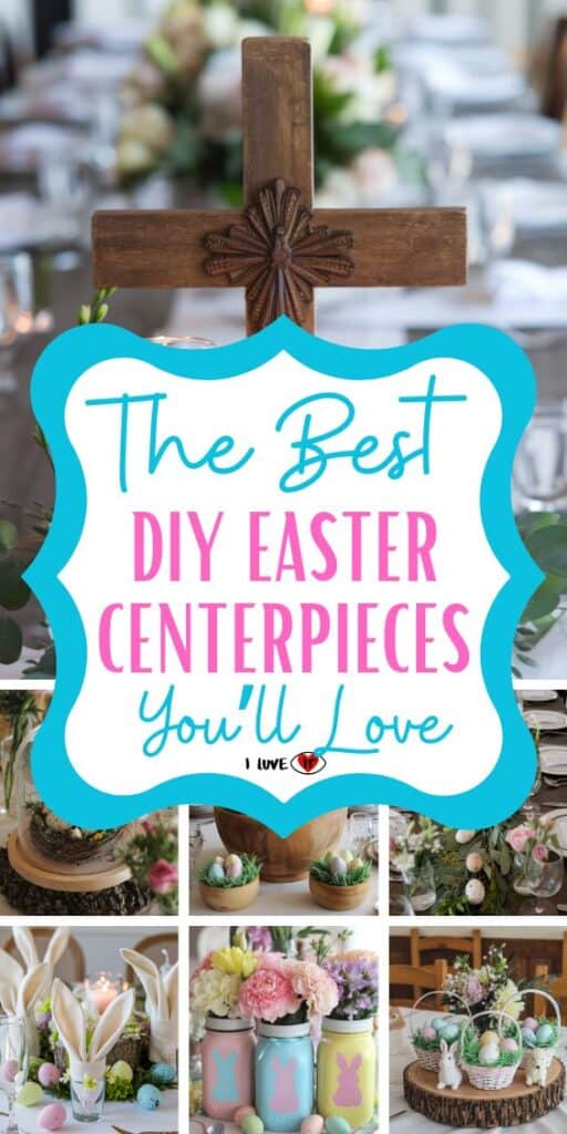 10 Beautiful and Easy Easter Centerpieces for Your Table - I Luve It