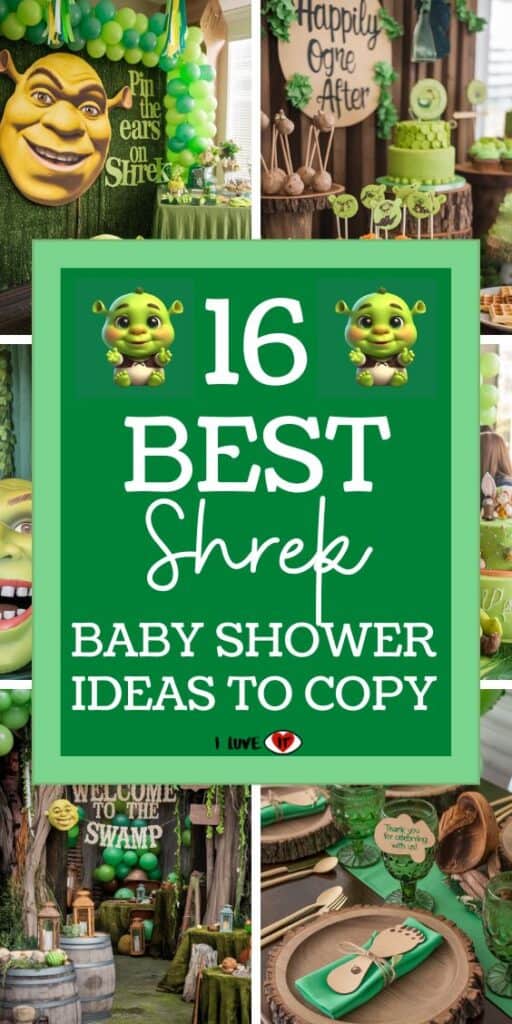 16 Shrek Baby Shower Ideas for a Fairytale Celebration - I Luve It