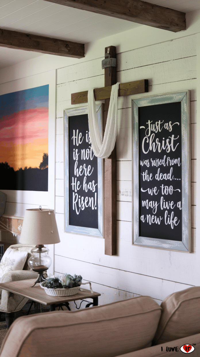 10 Christian Farmhouse Easter Decorations to Inspire Your Spring ...