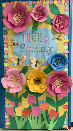 16 Creative Spring Classroom Door Decor Ideas - I Luve It