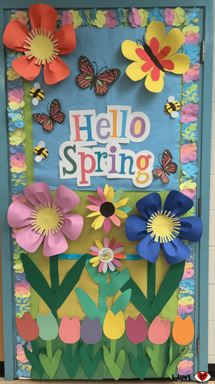 16 Creative Spring Classroom Door Decor Ideas - I Luve It
