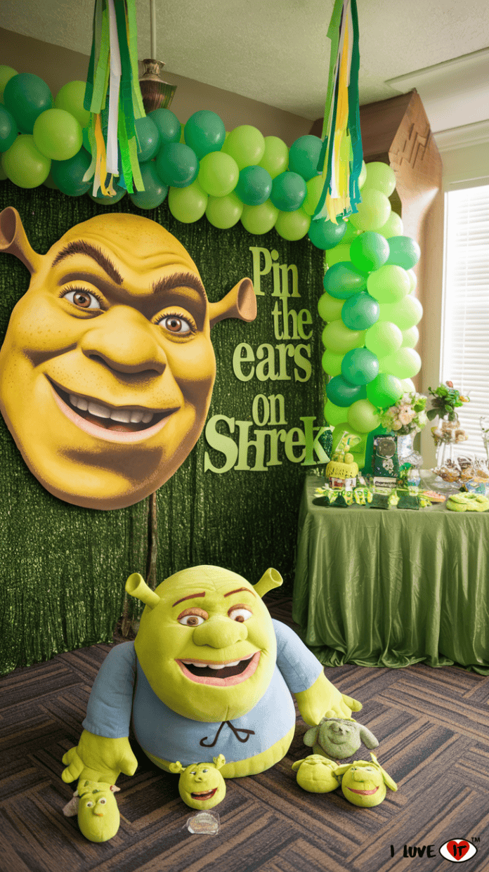 16 Shrek Baby Shower Ideas for a Fairytale Celebration - I Luve It