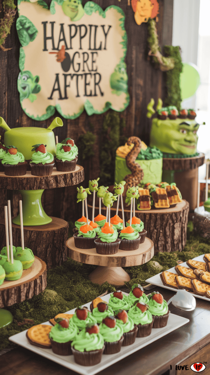 16 Shrek Baby Shower Ideas for a Fairytale Celebration - I Luve It