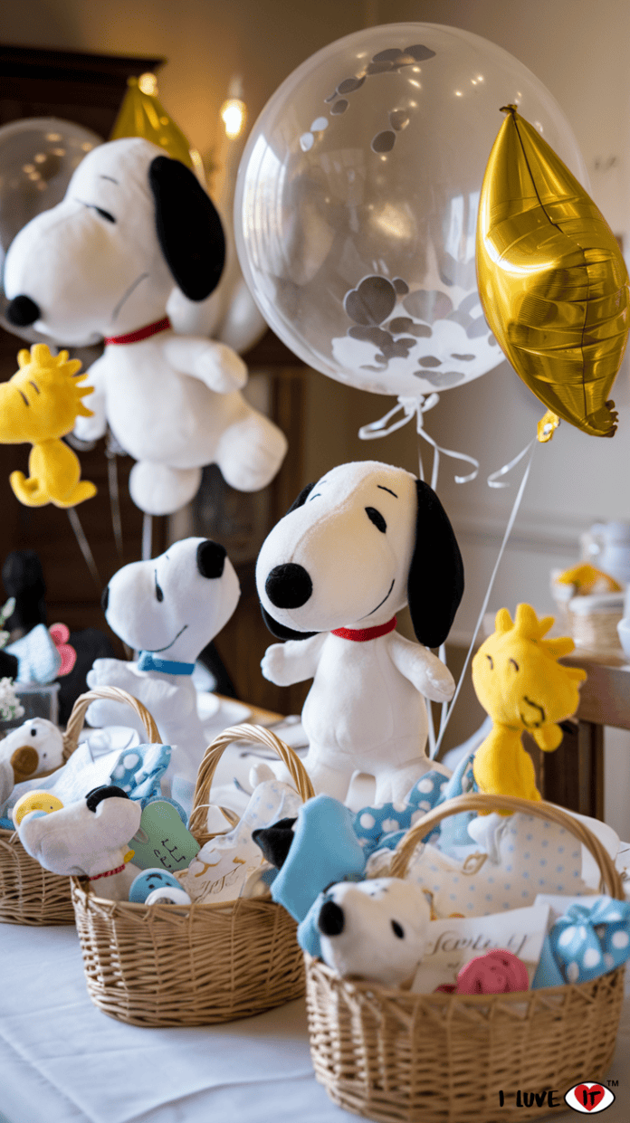 22 Snoopy Baby Shower Ideas for a Peanuts-Themed Celebration - I Luve It