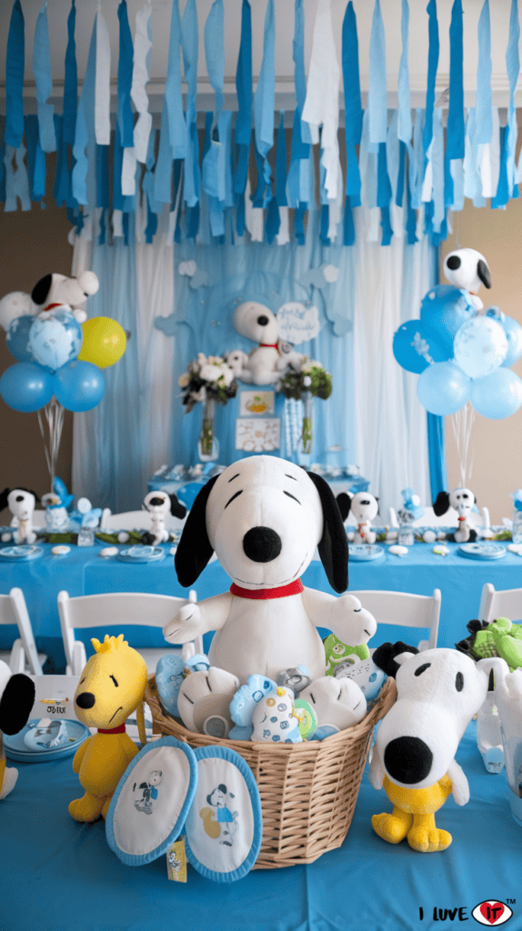 22 Snoopy Baby Shower Ideas for a Peanuts-Themed Celebration - I Luve It