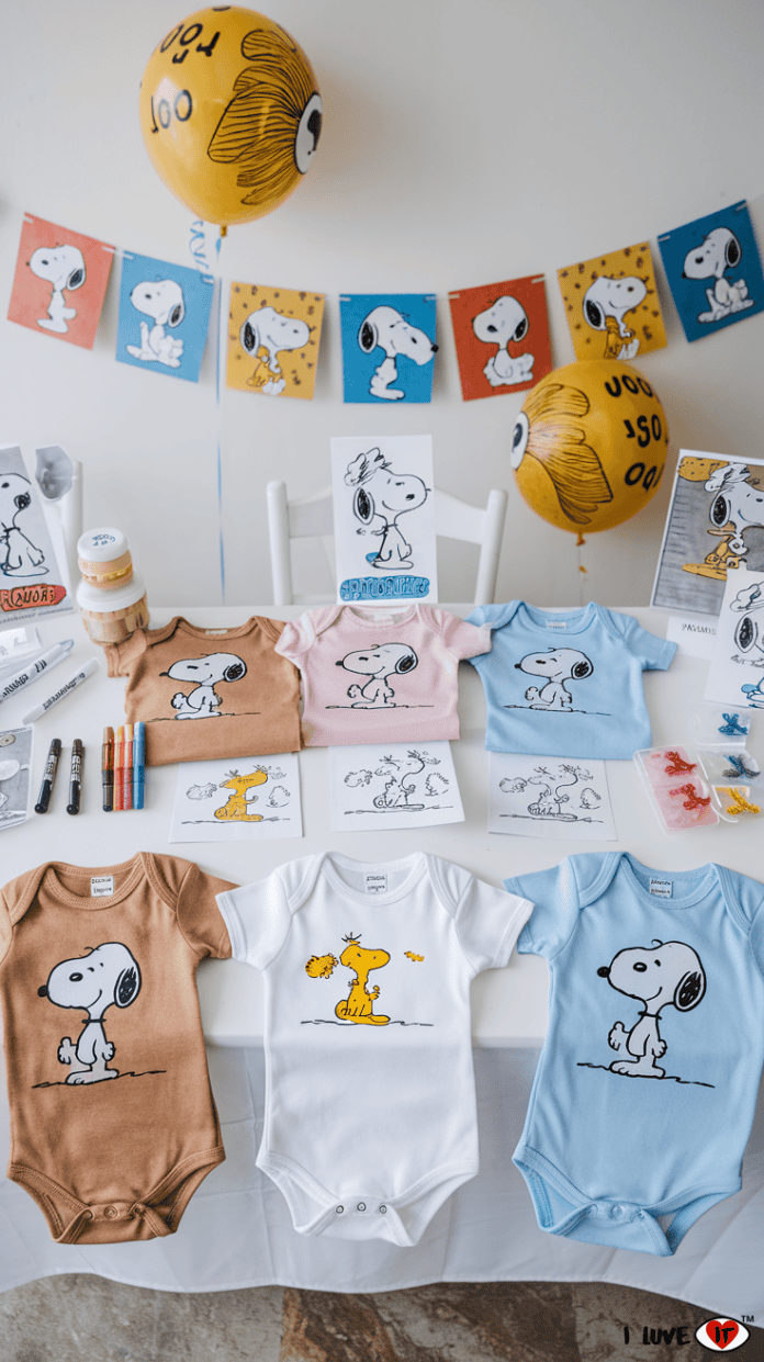 22 Snoopy Baby Shower Ideas for a Peanuts-Themed Celebration - I Luve It