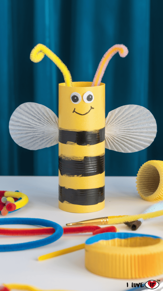 10 Adorable DIY Bumblebee Crafts for Kids - I Luve It