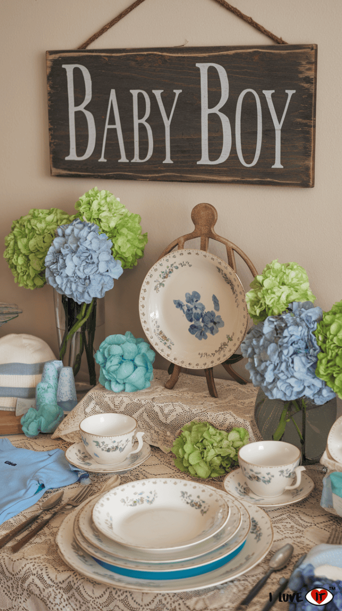 27 Elegant Springtime Baby Shower Ideas for Boys - I Luve It