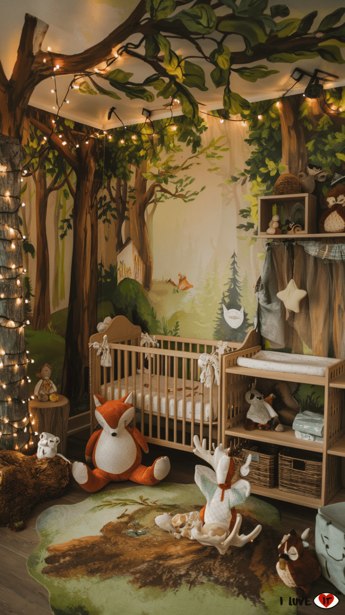13 Woodland Nursery Ideas for a Cozy and Enchanting Space - I Luve It