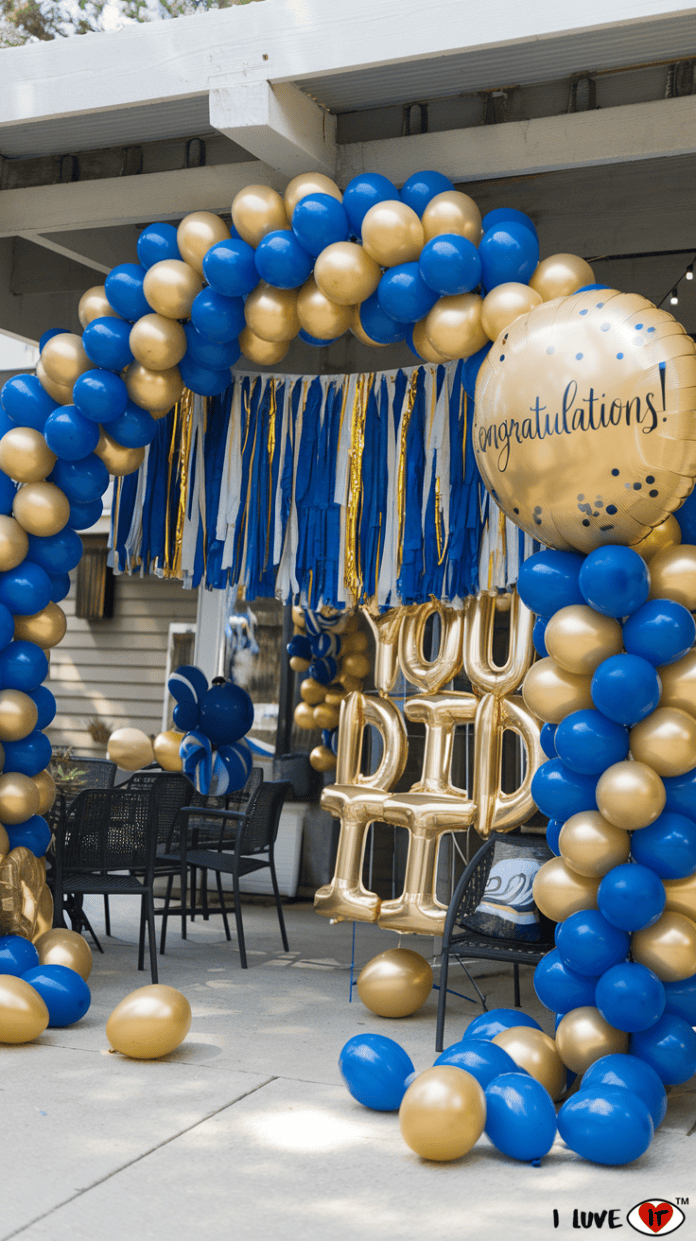 10 Easy High School DIY Graduation Party Decorations - I Luve It