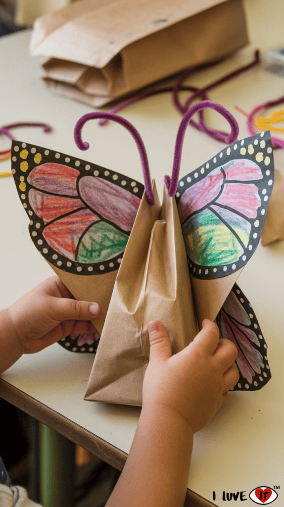 10 Fun and Easy Paper Bag Spring Crafts for Kids - I Luve It