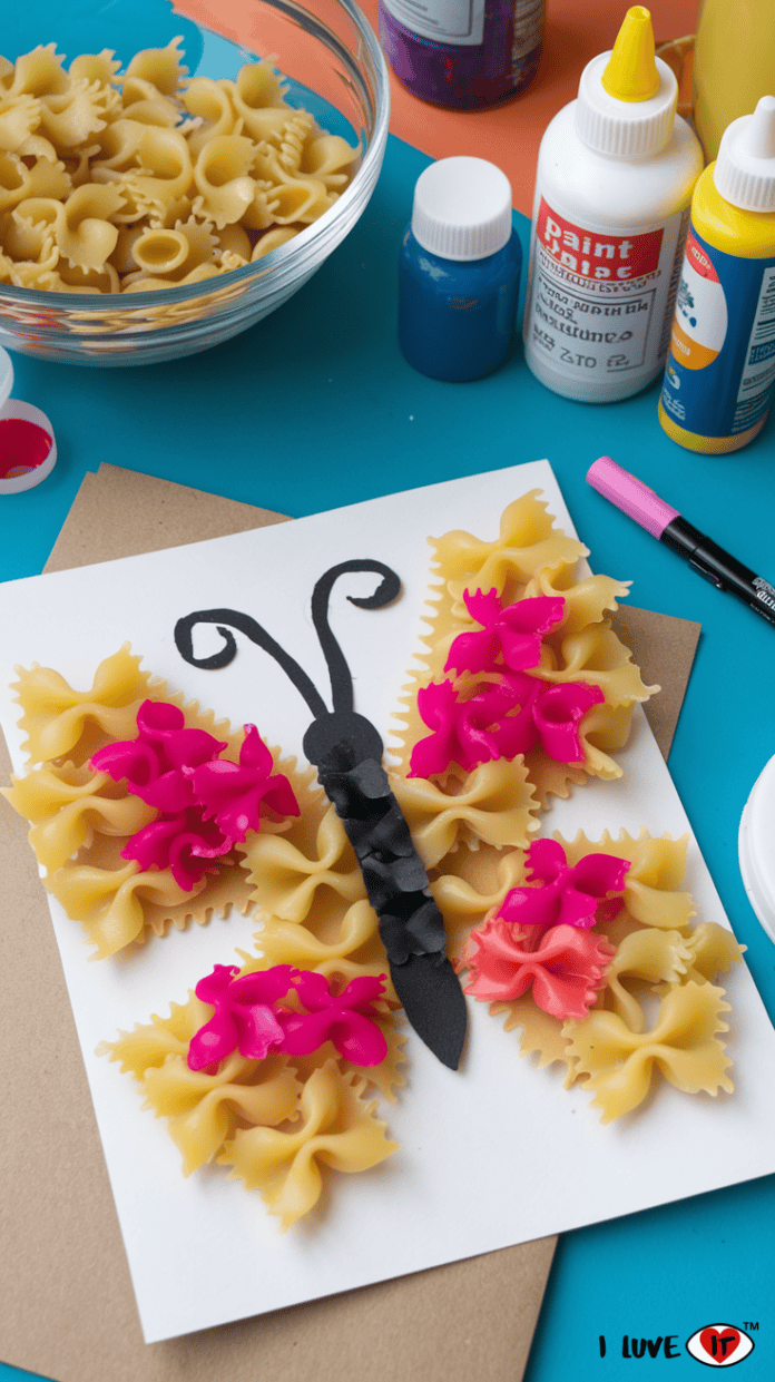 Stunning Kids Craft Project That Uses Pasta Crossword Gallery