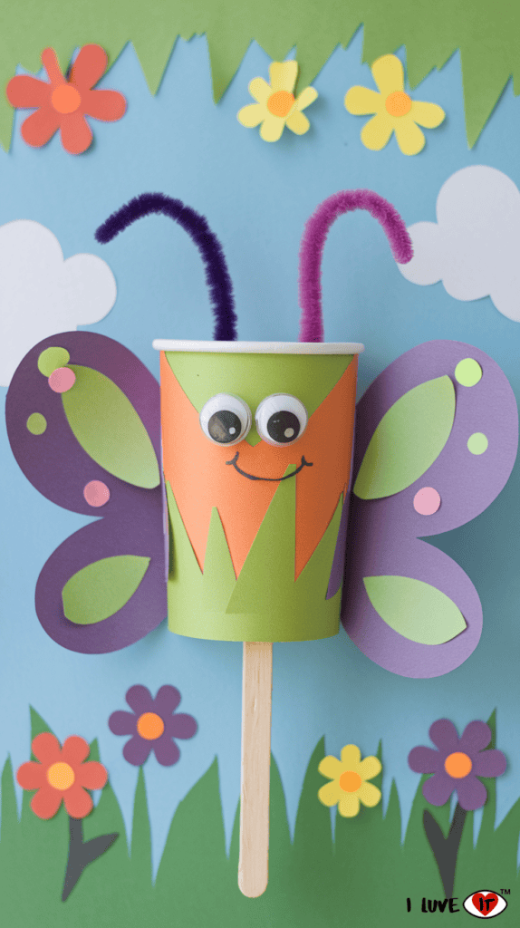 10 Beautiful DIY Butterfly Crafts for Kids - I Luve It