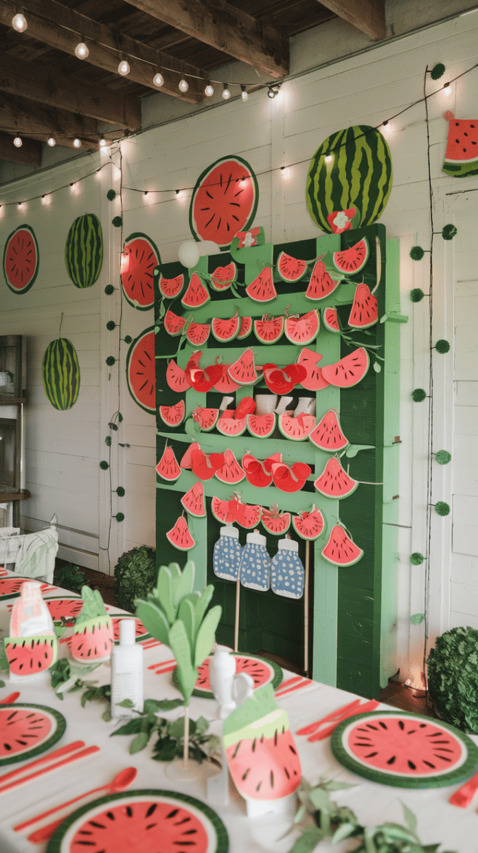 24 Sweet Watermelon Baby Shower Ideas That Everyone Will Love - I Luve It