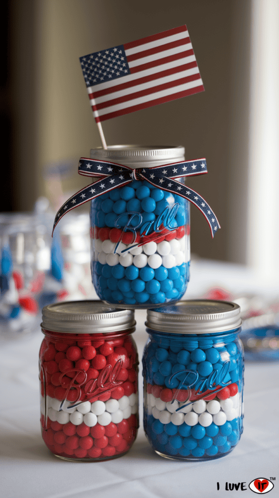17 Fourth of July Mason Jar Centerpieces That’ll Wow Your Guests - I ...