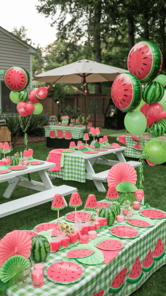 24 Sweet Watermelon Baby Shower Ideas That Everyone Will Love - I Luve It